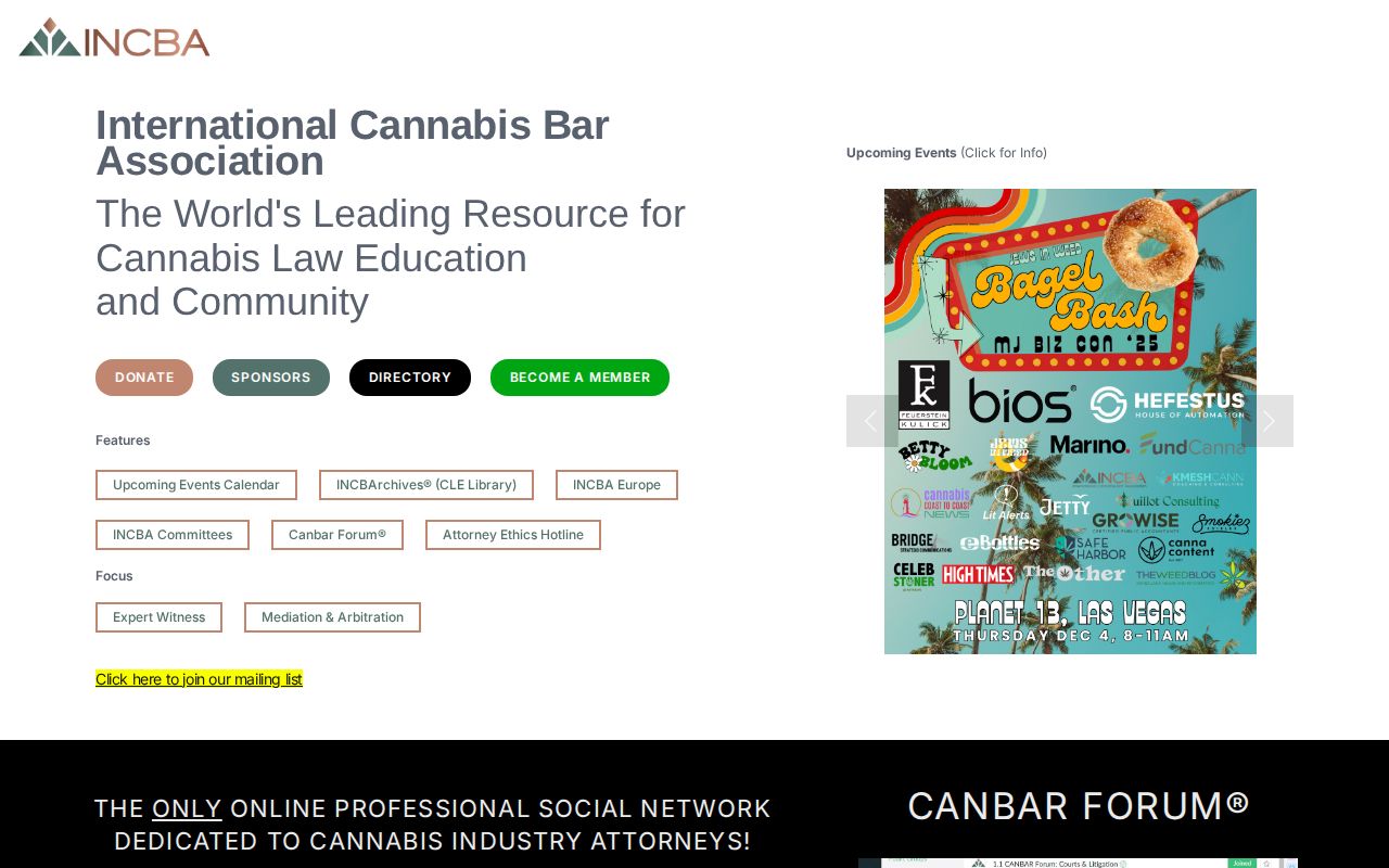 INCBA | International Cannabis Bar Association
